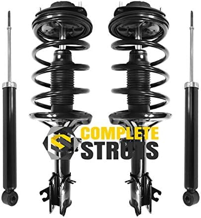 Front Assembly & Rear Shocks Absorbers Replacement for 2001-2006 Hyundai Santa Fe (Set of 4 ...