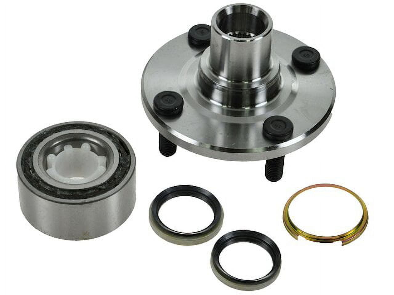 Front Axle Bearing and Hub Assembly Repair Kit - Compatible with 1986 ...