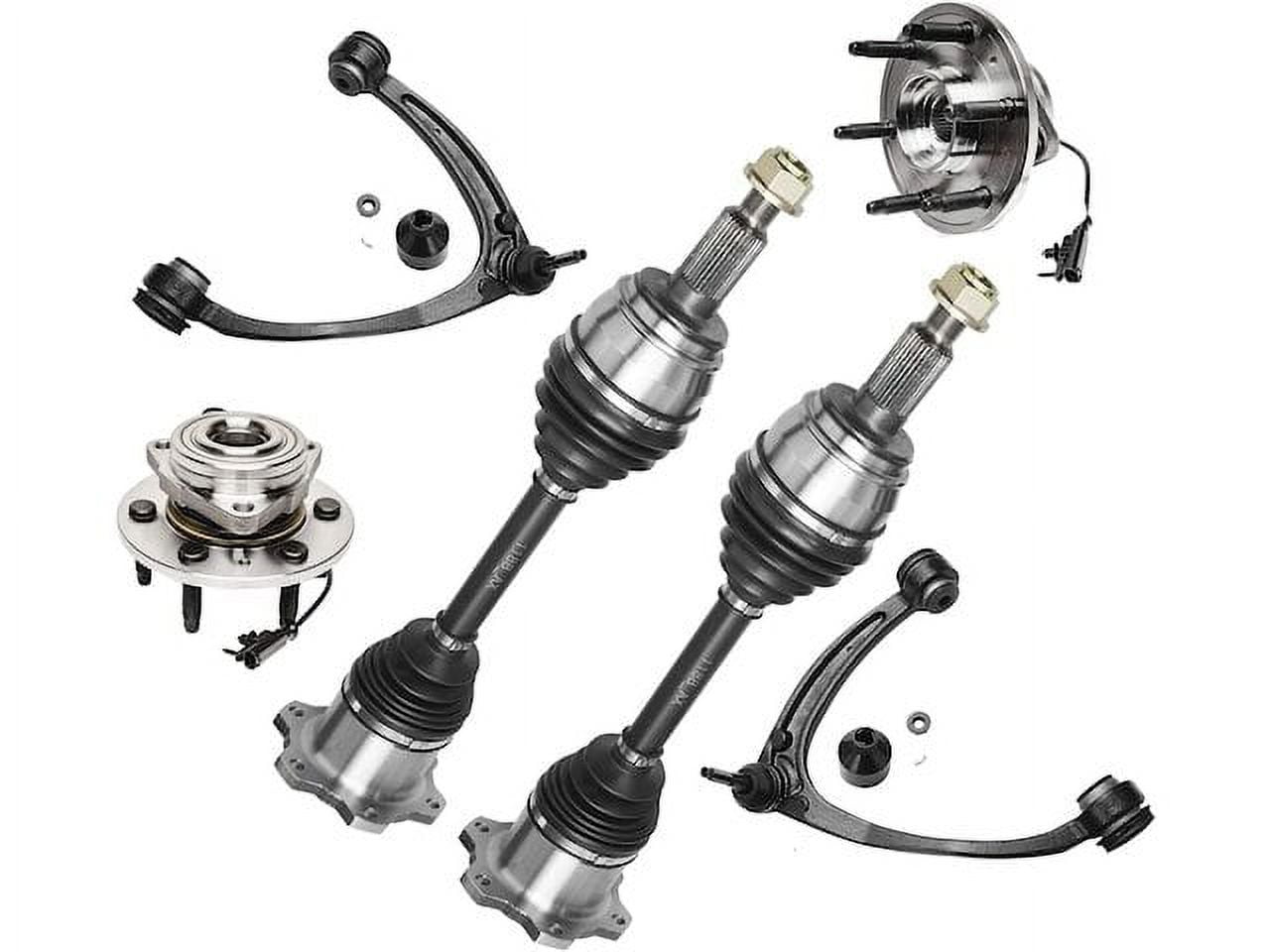 Front Axle Wheel Hub Control Arm Kit - Compatible with 2007 - 2013 ...