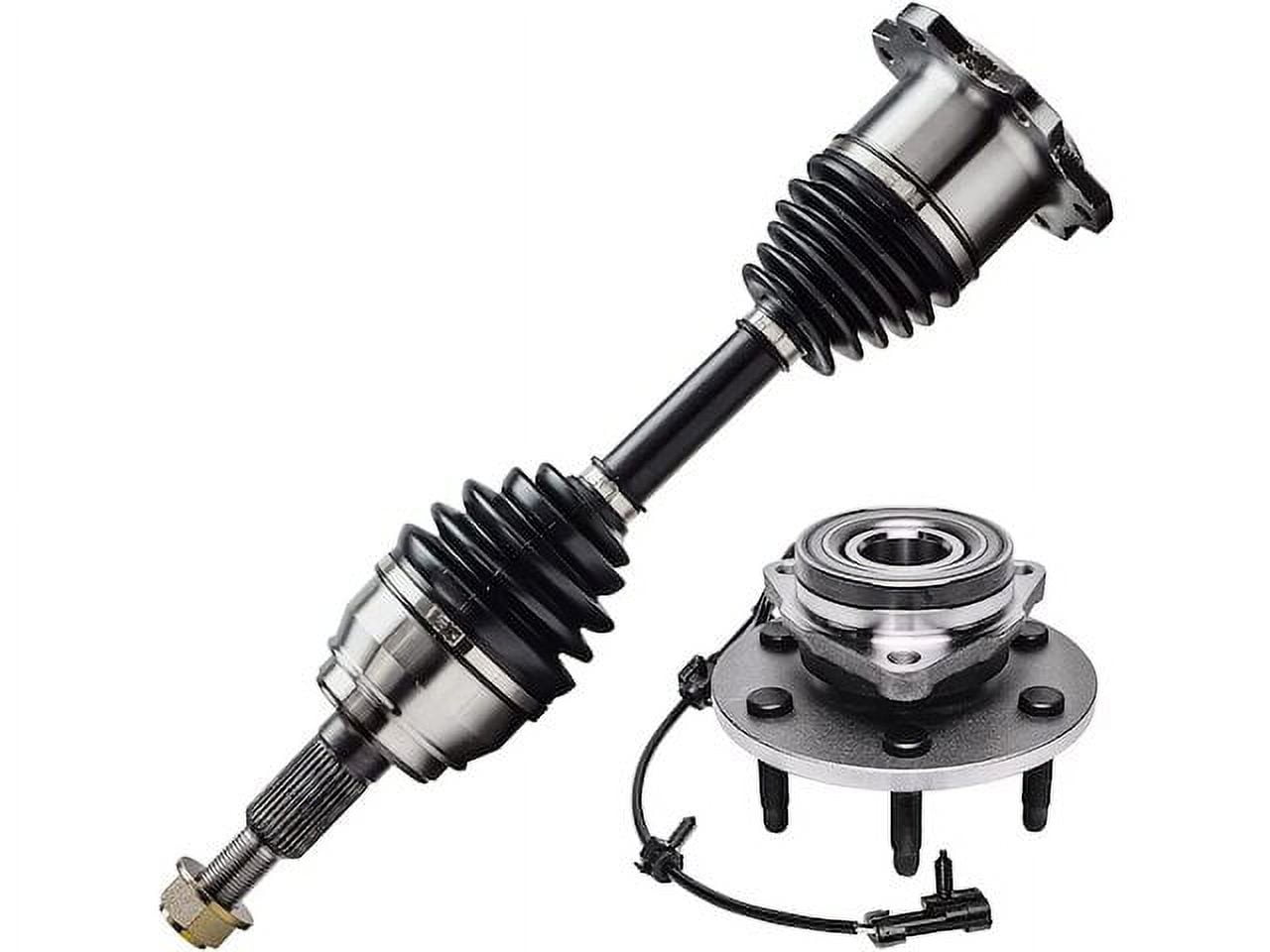 Front Axle and Wheel Hub Assembly Kit - Compatible with 1999 - 2006 ...