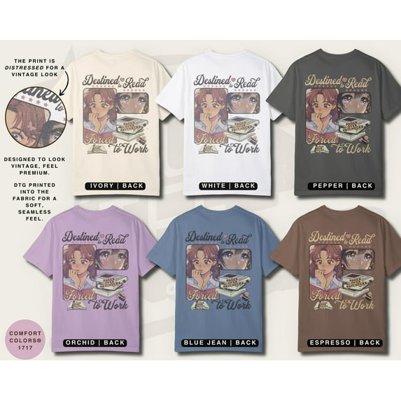 Front Back Bookish T-Shirt, Literary Quote Tee, Book Lover Graphic ...