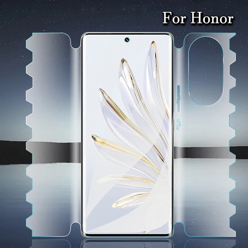 Front Back Protection Butterfly Hydrogel Film Screen Protector For Honor 70 90 100 80 60 50 Pro ...