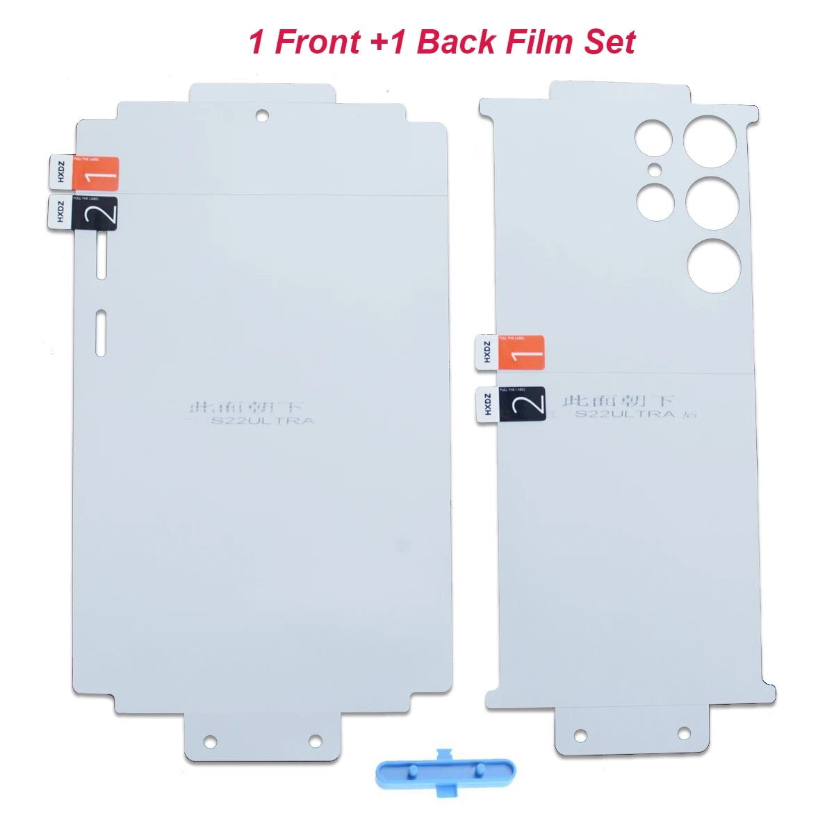 Front Back Screen Protector For Samsung Galaxy S23 S22 Ultra S21 S20 ...