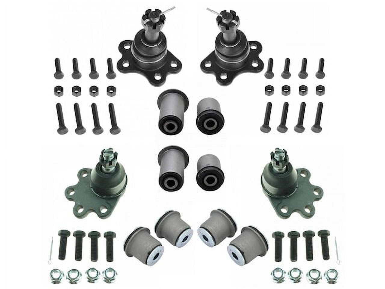 Front Ball Joint and Control Arm Bushing Kit 8 Piece - Compatible with 1990 - 2005 Chevy Astro ...