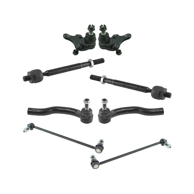 Front Ball Joint Sway Bar Link Tie Rod End Kit 8 Piece - Compatible with 2006 - 2018 Toyota RAV4 ...