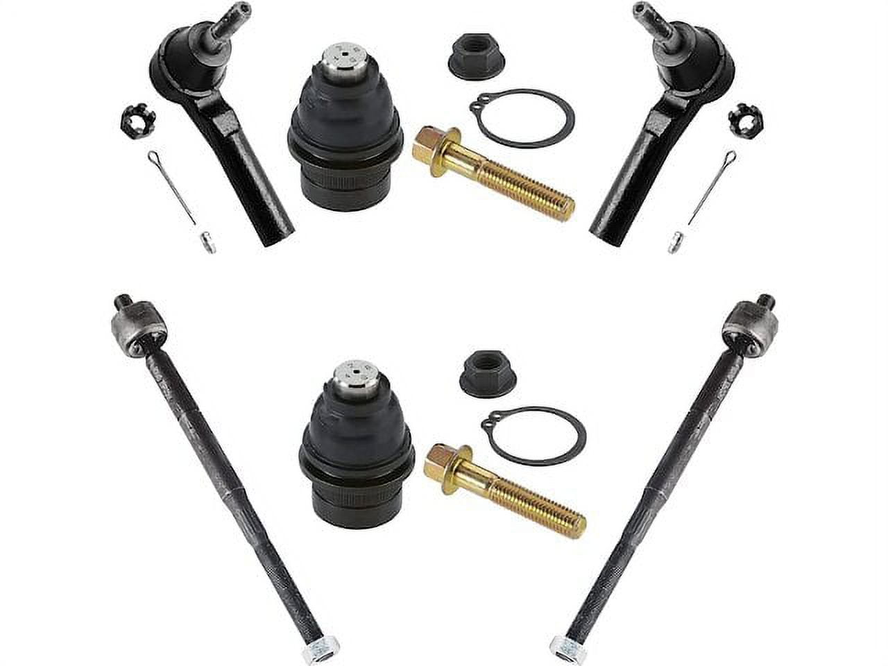 Front Ball Joint and Tie Rod End Kit - Compatible with 2007 - 2017 Jeep ...