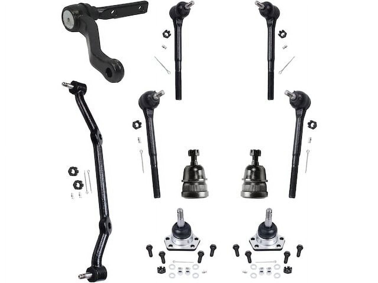Front Ball Joints Tie Rods Sway Bar Link Idler and Center Link Kit ...