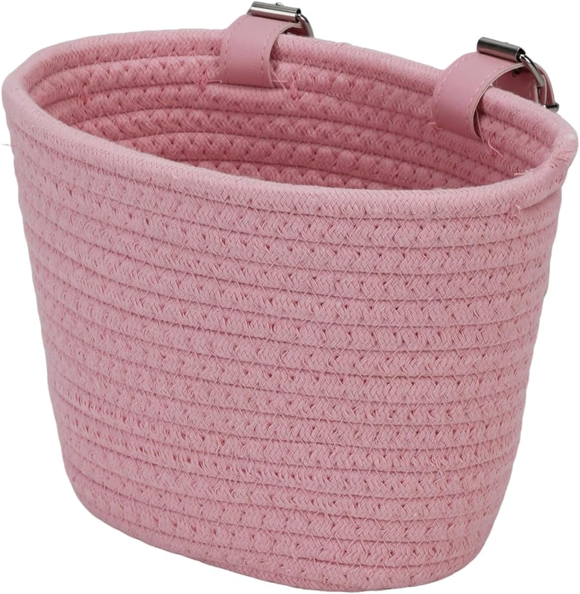 Front Bike Basket with Removable Handle - Easy No-Tools Installation for Bicycle, Scooter ...