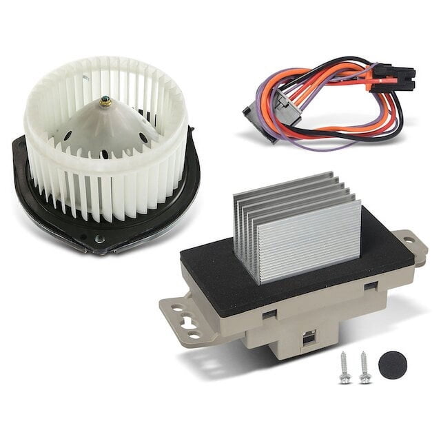 Front Blower Motor 2 - Compatible with 2004 - 2013 Chevy Impala 2005 ...