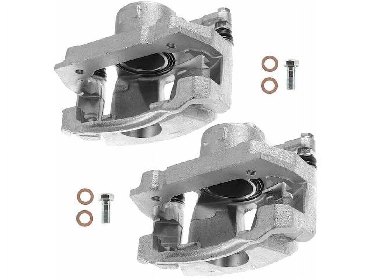 Front Brake Caliper Set 2 - Compatible with 2006 - 2015 IS250 RWD 2.5L ...