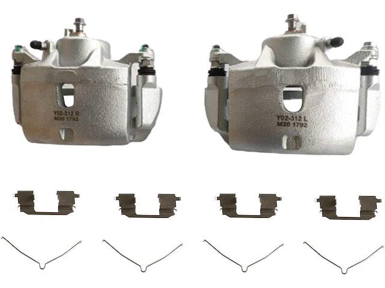 Front Brake Caliper Set - Compatible with 2003 - 2011 Honda Element ...
