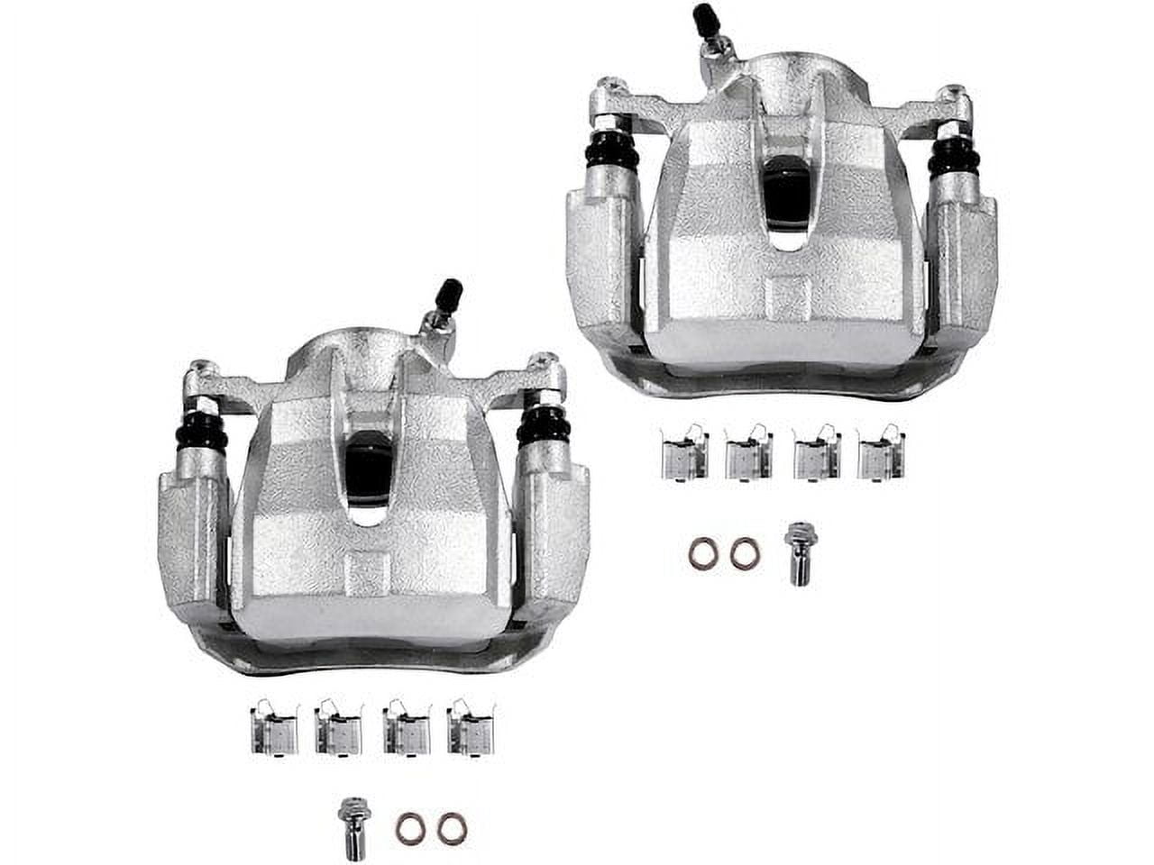 Front Brake Caliper Set - Compatible with 2006 - 2018 Toyota RAV4 2007 ...