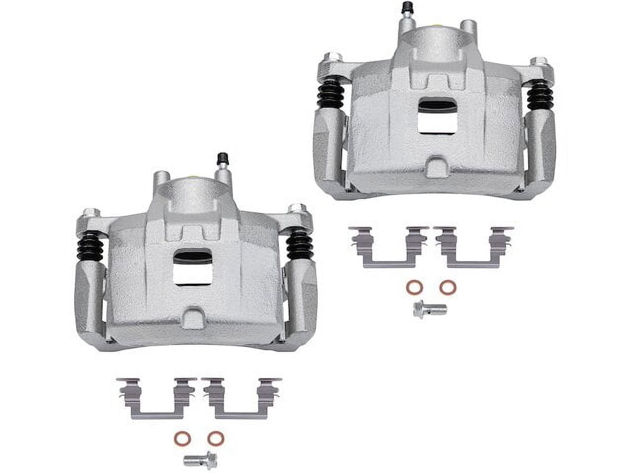 Front Brake Caliper Set - Compatible with 2007 - 2017 Jeep Compass 2008 ...
