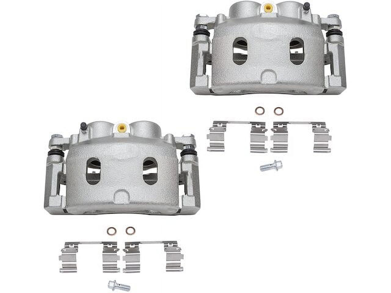 Front Brake Caliper Set - Compatible with 2008 - 2018 Chevy Silverado ...