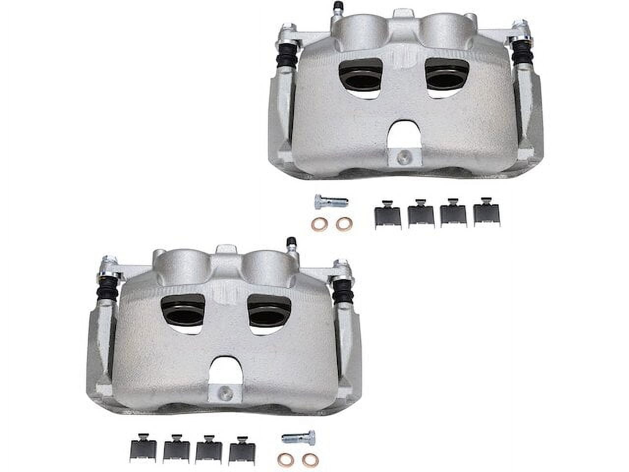 Front Brake Caliper Set - Compatible with 2010 - 2019, 2021 Ford ...