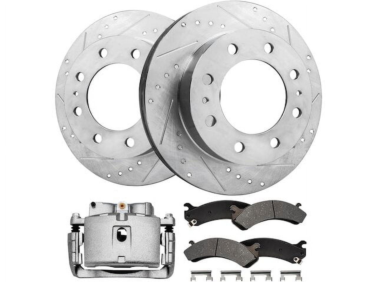 Front Brake Pad Rotor and Caliper Set - Compatible with 2003 - 2020 ...