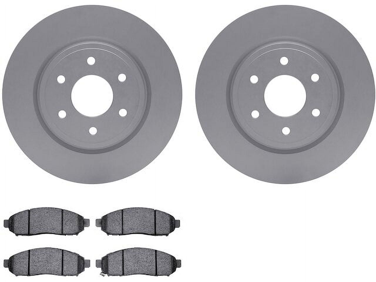 Front Brake Pad and Rotor Kit - Compatible with 2005 - 2022 Nissan ...
