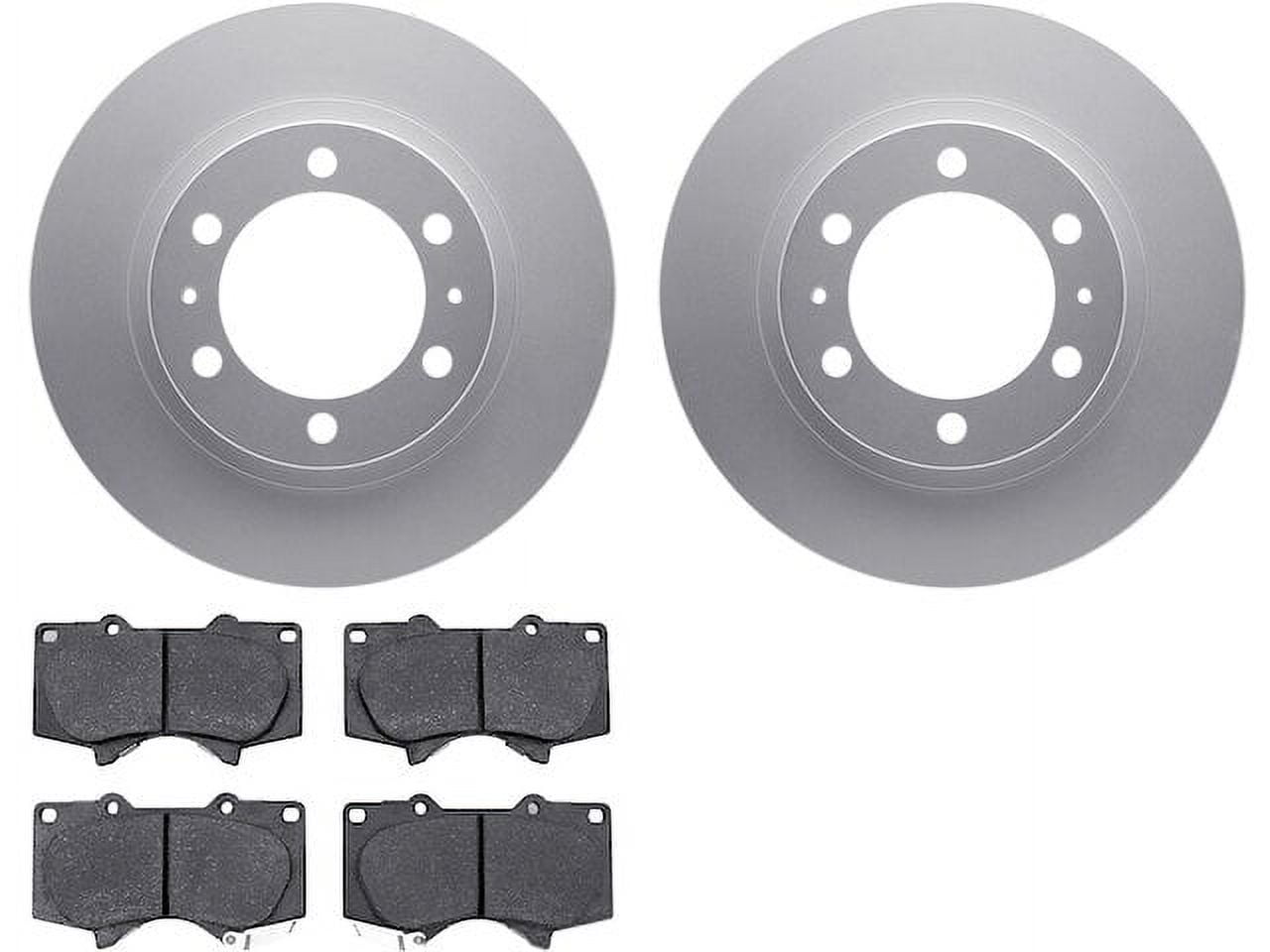 Front Brake Pad and Rotor Kit - Compatible with 2005 - 2022 Toyota ...