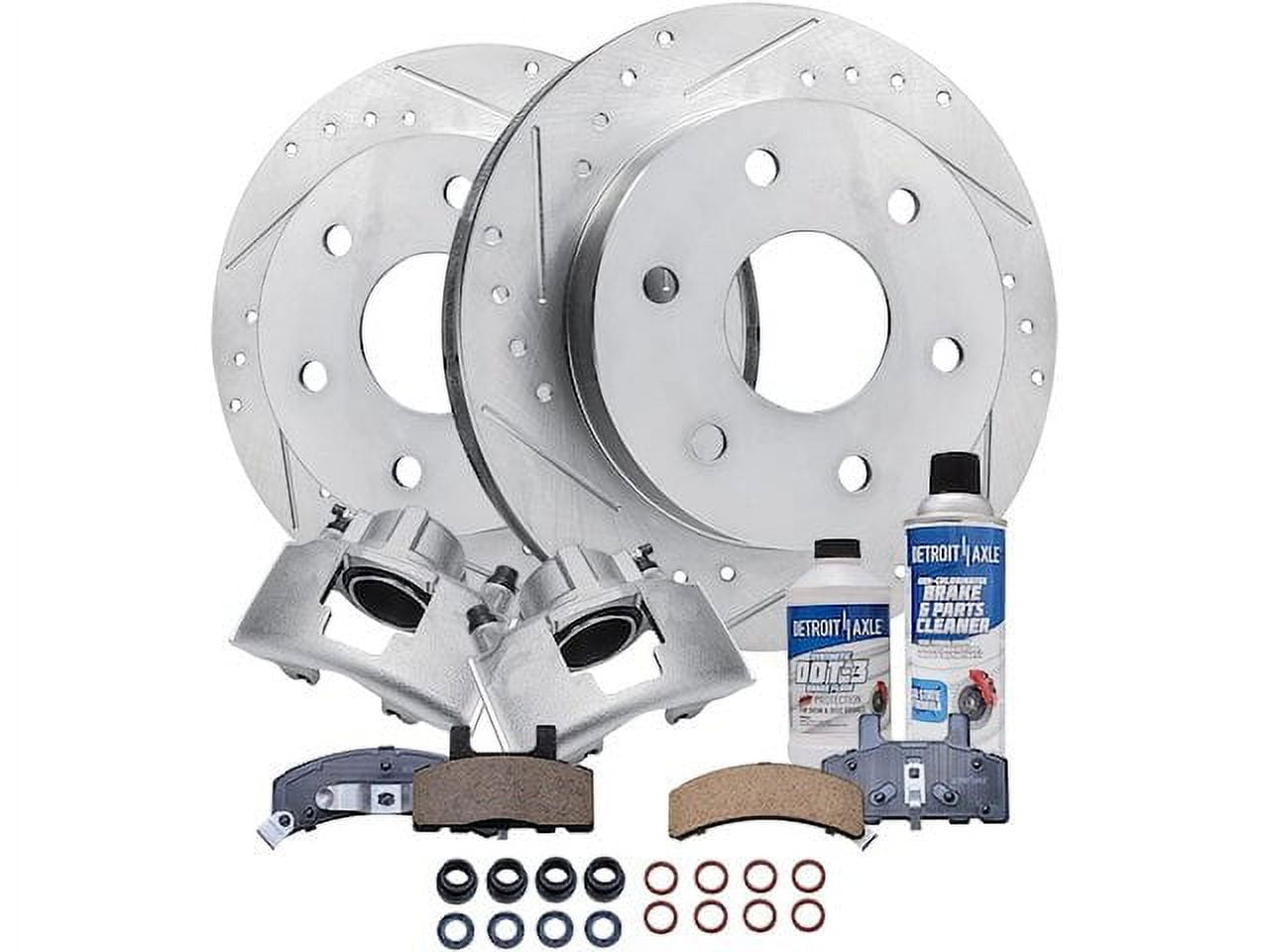 Front Brake Pad Rotor and Caliper Set - Compatible with 1988 - 1994 ...