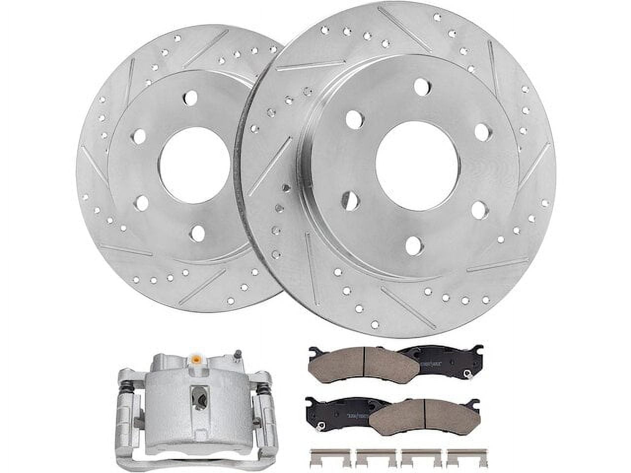 Front Brake Pad Rotor and Caliper Set - Compatible with 1999 - 2006 ...