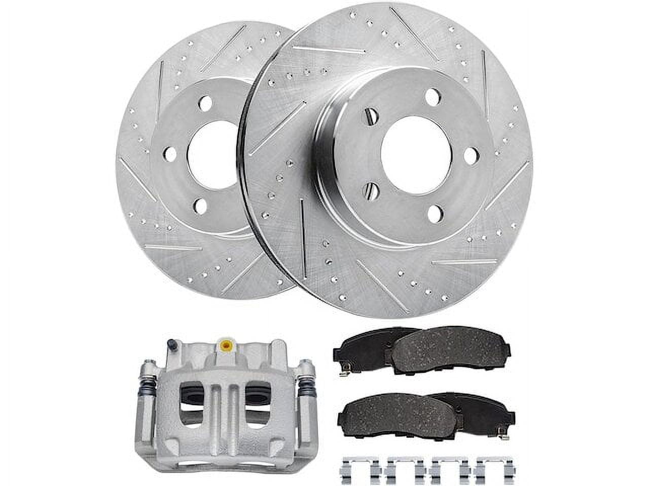 Front Brake Pad Rotor and Caliper Set - Compatible with 2001 - 2002 ...