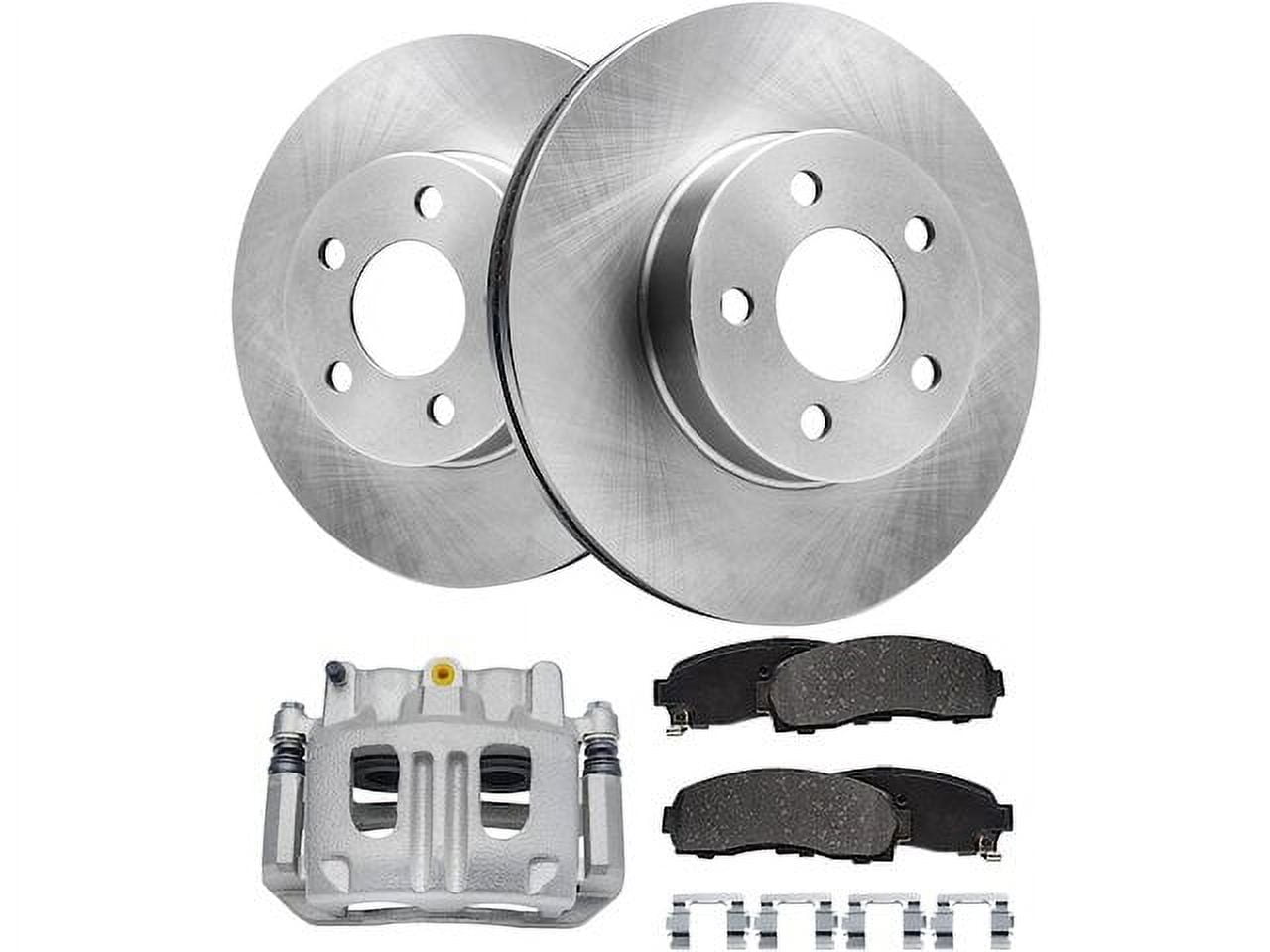 Front Brake Pad Rotor and Caliper Set - Compatible with 2001 - 2002 ...