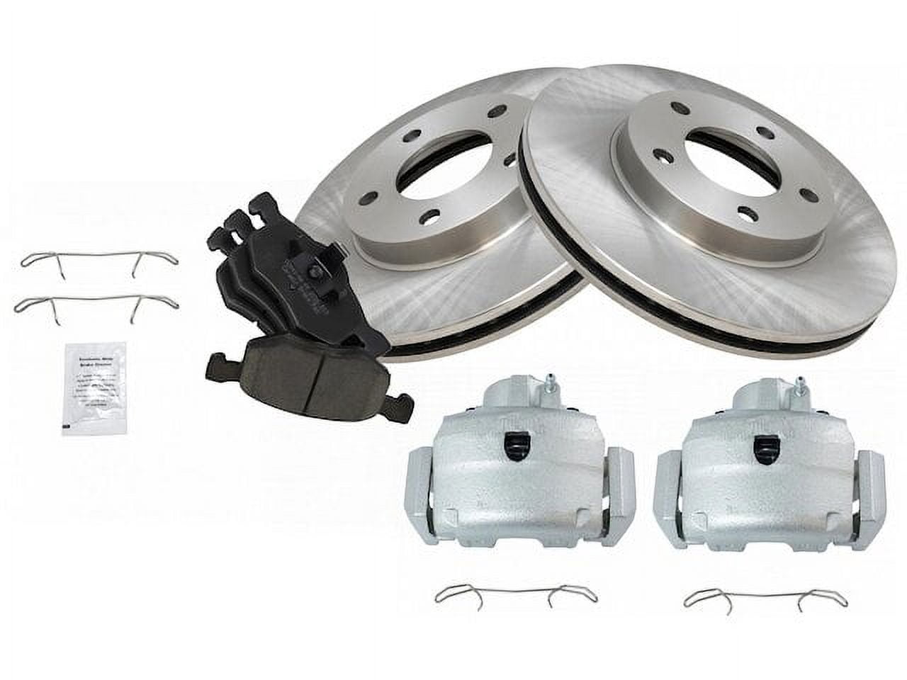 Front Brake Pad Rotor and Caliper Set - Compatible with 2001 - 2007 ...