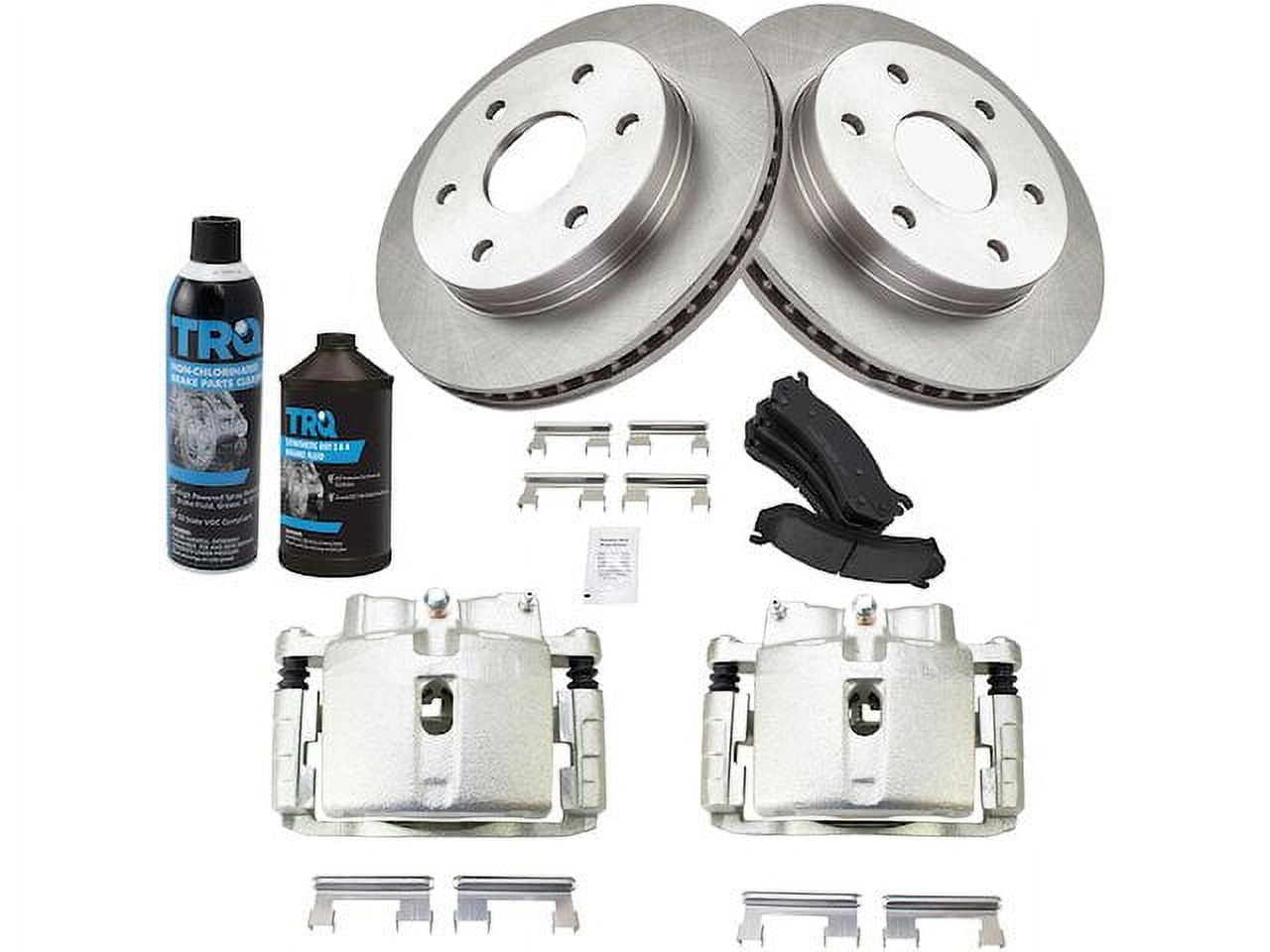 Front Brake Pad Rotor and Caliper Set - Compatible with 2002 - 2006 ...