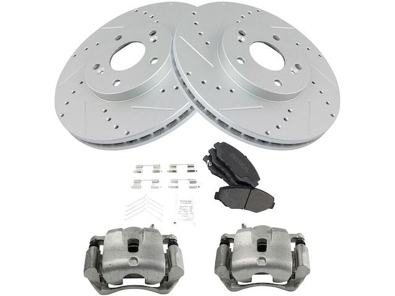 Front Brake Pad Rotor and Caliper Set - Compatible with 2003 - 2008 ...