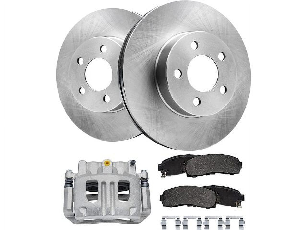 Front Brake Pad Rotor and Caliper Set - Compatible with 2003 - 2011 ...