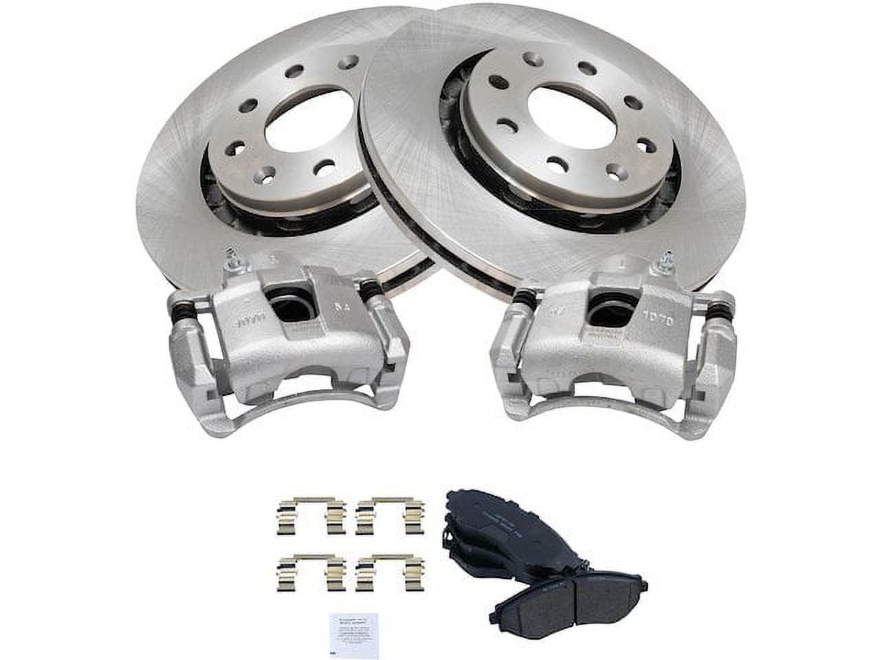 Front Brake Pad Rotor and Caliper Set - Compatible with 2004 - 2011 ...