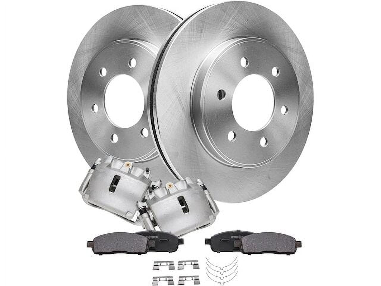 Front Brake Pad Rotor and Caliper Set - Compatible with 2005 - 2008 ...