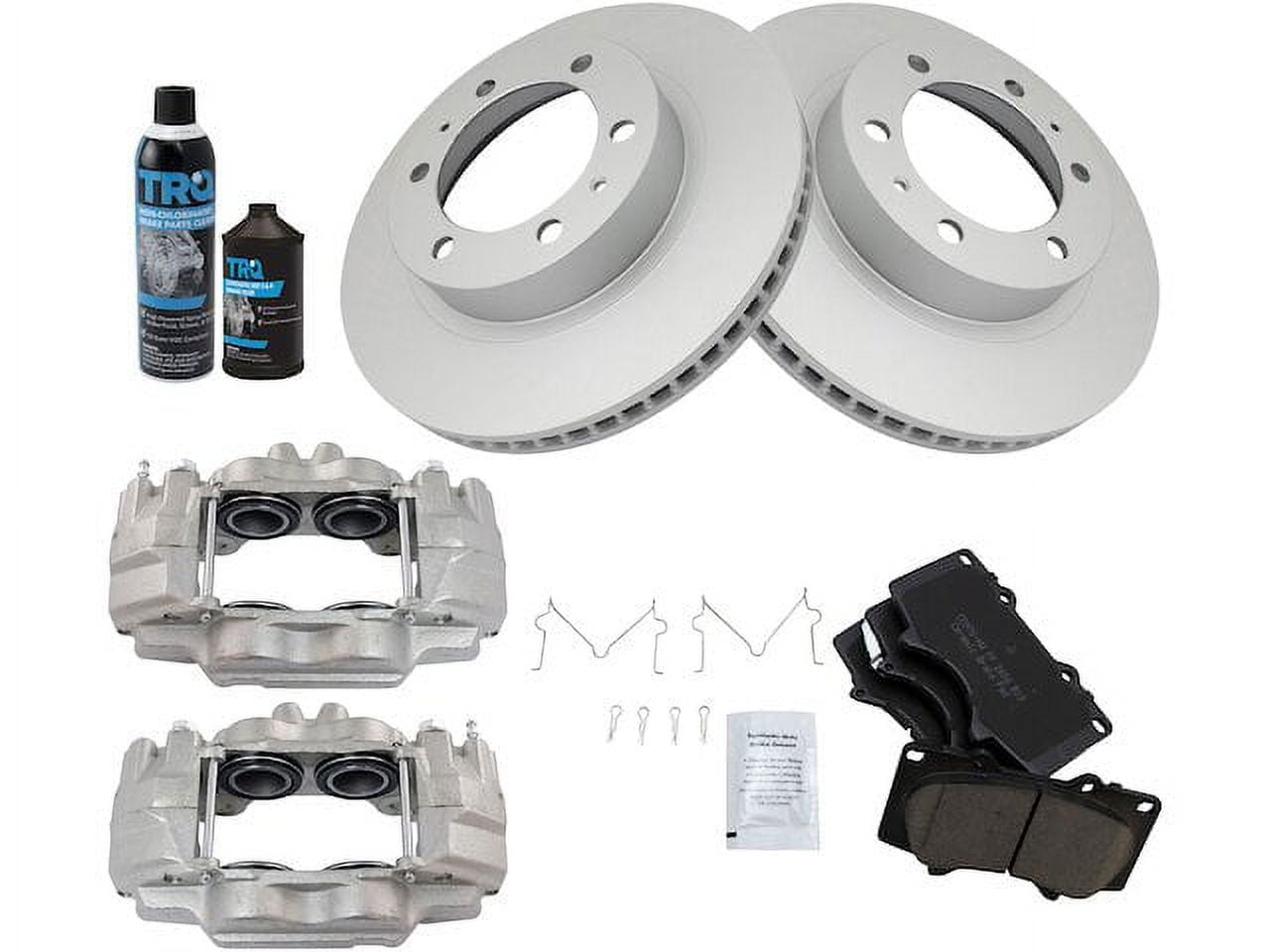 Front Brake Pad Rotor and Caliper Set - Compatible with 2007 - 2014 ...