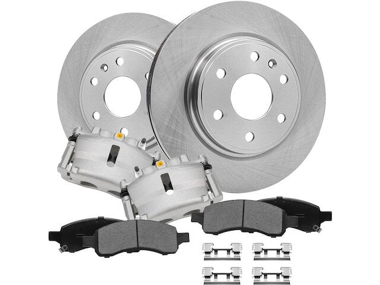 Front Brake Pad Rotor and Caliper Set - Compatible with 2007 - 2016 GMC ...