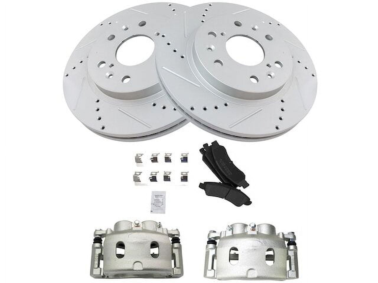 Front Brake Pad Rotor and Caliper Set - Compatible with 2008 - 2018 ...