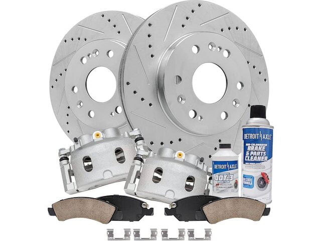 Front Brake Pad Rotor and Caliper Set - Compatible with 2008 - 2018 ...