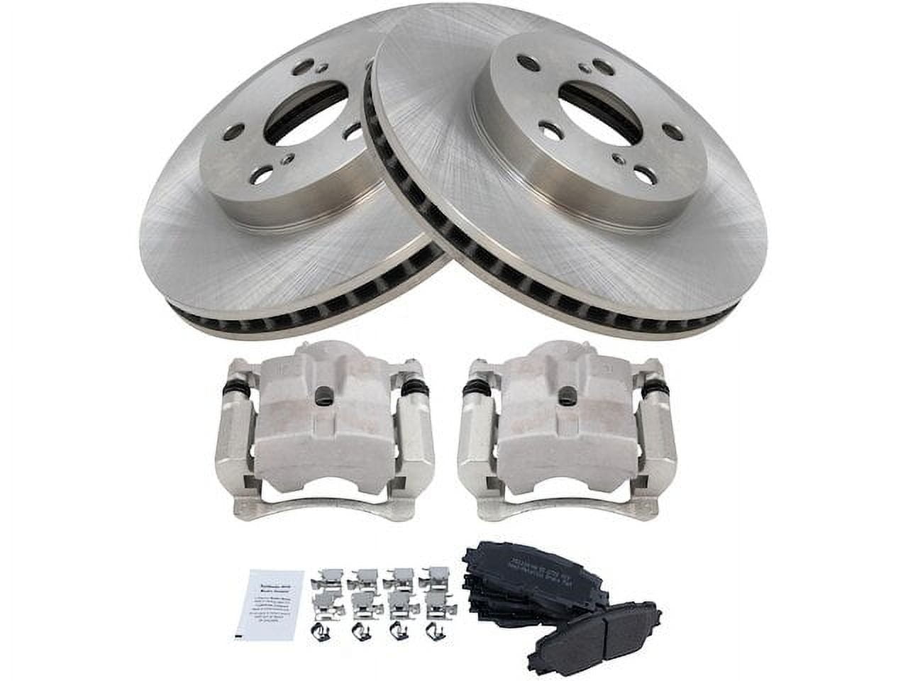 Front Brake Pad Rotor and Caliper Set - Compatible with 2010 - 2015 ...