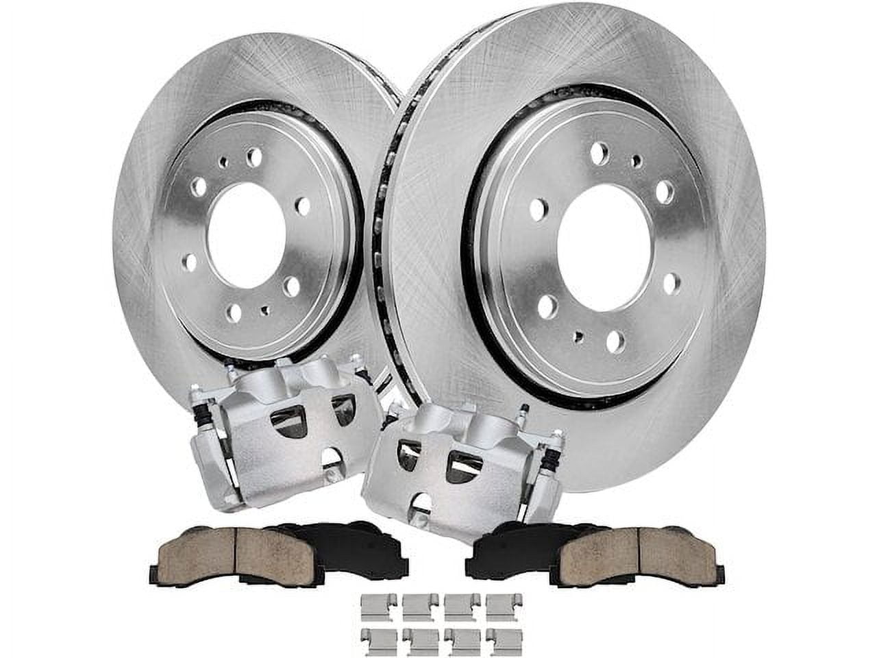 Front Brake Pad Rotor and Caliper Set - Compatible with 2010 - 2021 ...