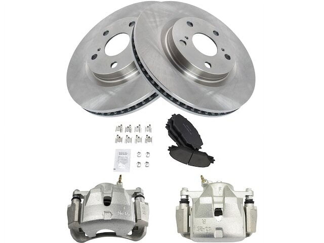 Front Brake Pad Rotor and Caliper Set - Compatible with 2013 - 2014 ...