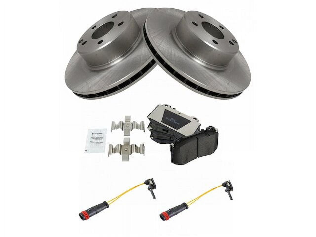 Front Brake Pad Rotor and Wear Sensor Kit - Compatible with 2003 - 2006 ...