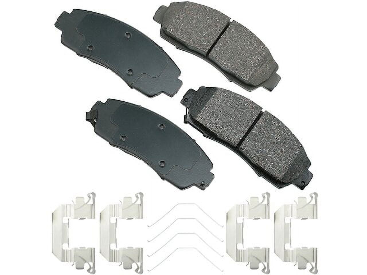 Front Brake Pad Set - Compatible with 2007 - 2016, 2020 - 2021 Honda CR ...
