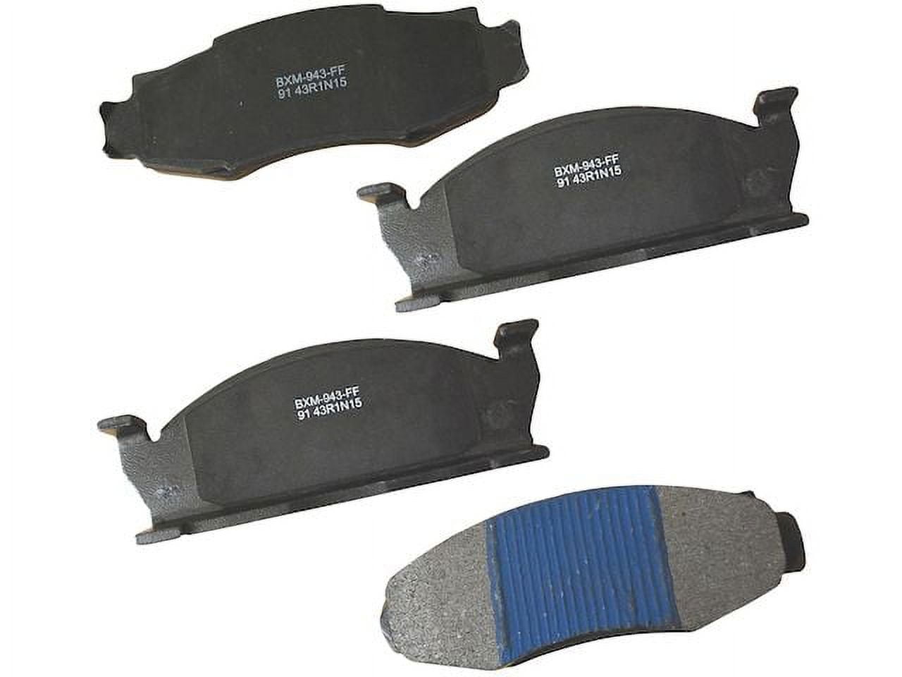 Front Brake Pad Set - Compatible with 1975 - 1980 Ford Granada 1976 ...
