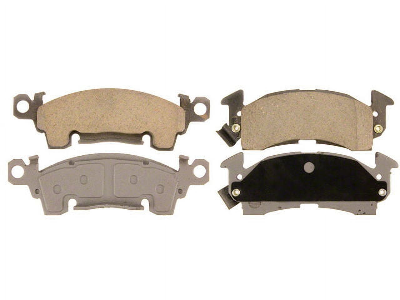 Front Brake Pad Set - Compatible with 1975 - 1986 Chevy C10 1976 1977 ...
