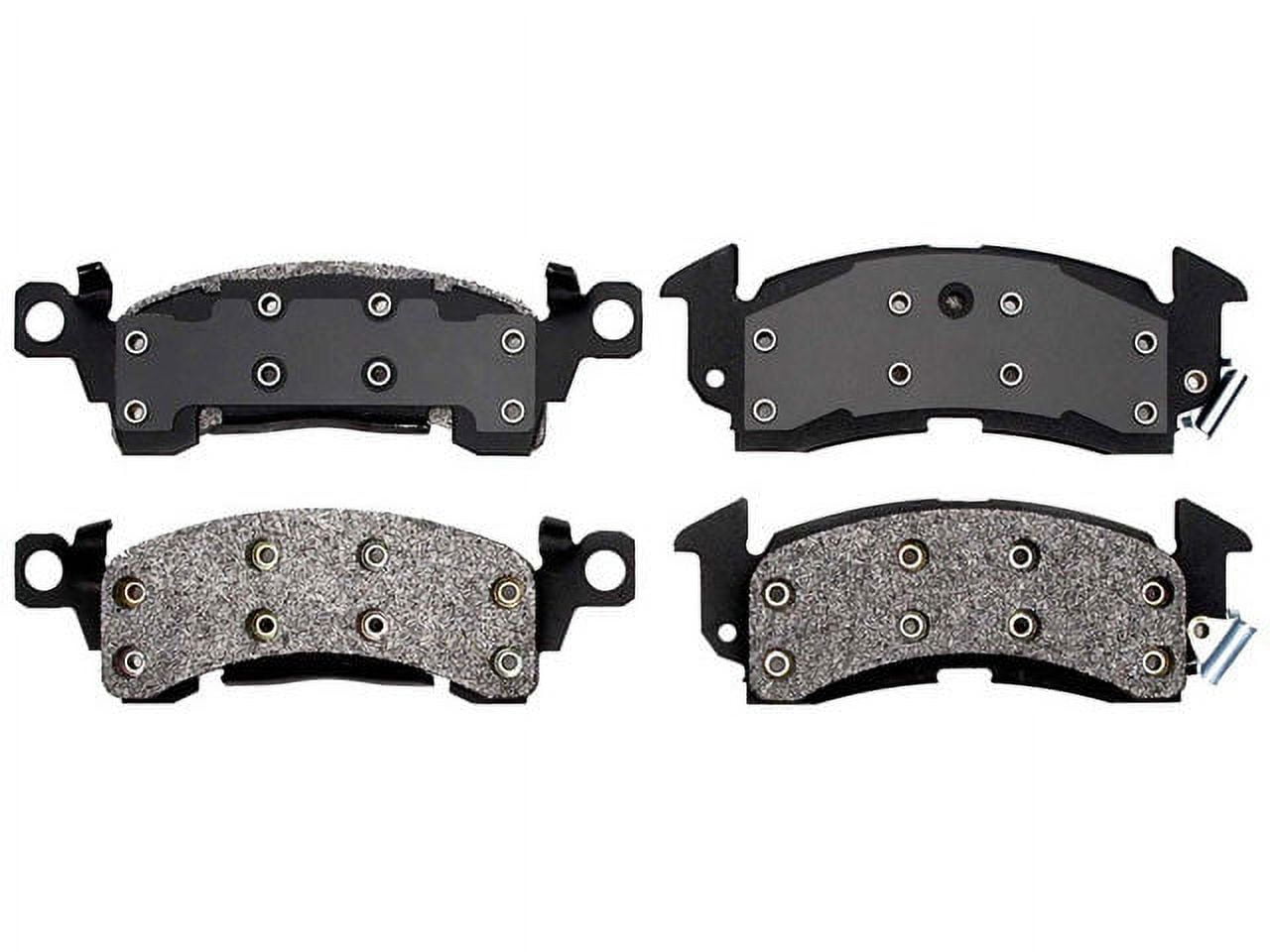 Front Brake Pad Set - Compatible with 1975 - 1986 Chevy C20 1976 1977 ...