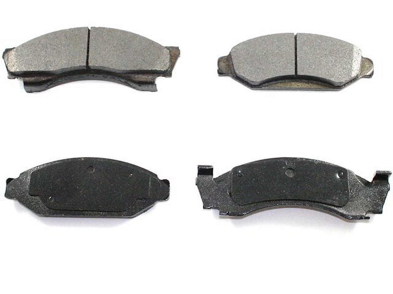 Front Brake Pad Set - Compatible with 1975 - 1986 Ford F-150 RWD 1976 ...