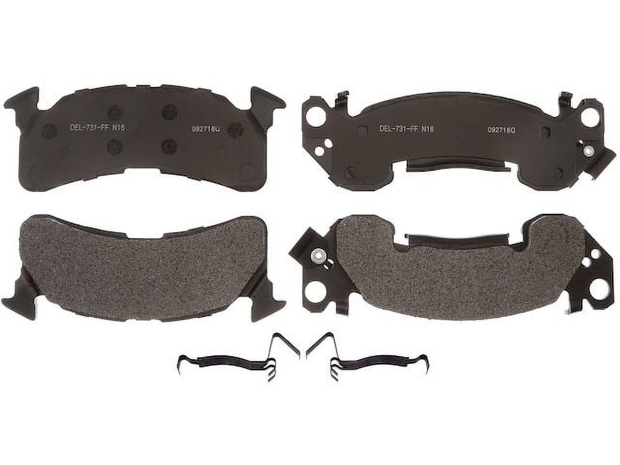 Front Brake Pad Set - Compatible with 1979 - 1996 Chevy G30 1980 1981 ...