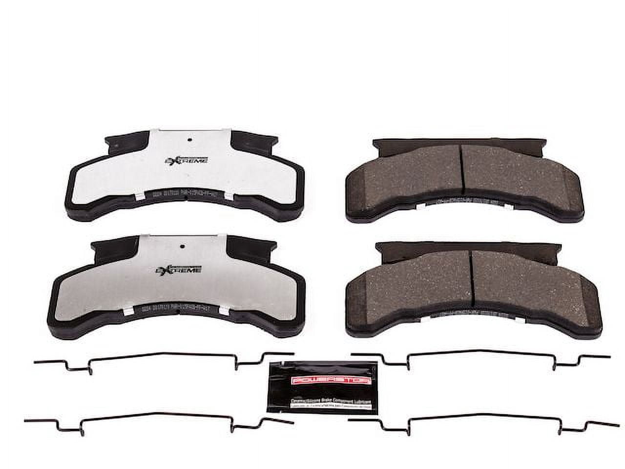Front Brake Pad Set - Compatible with 1984 - 1998 Ford F700 1985 1986 ...