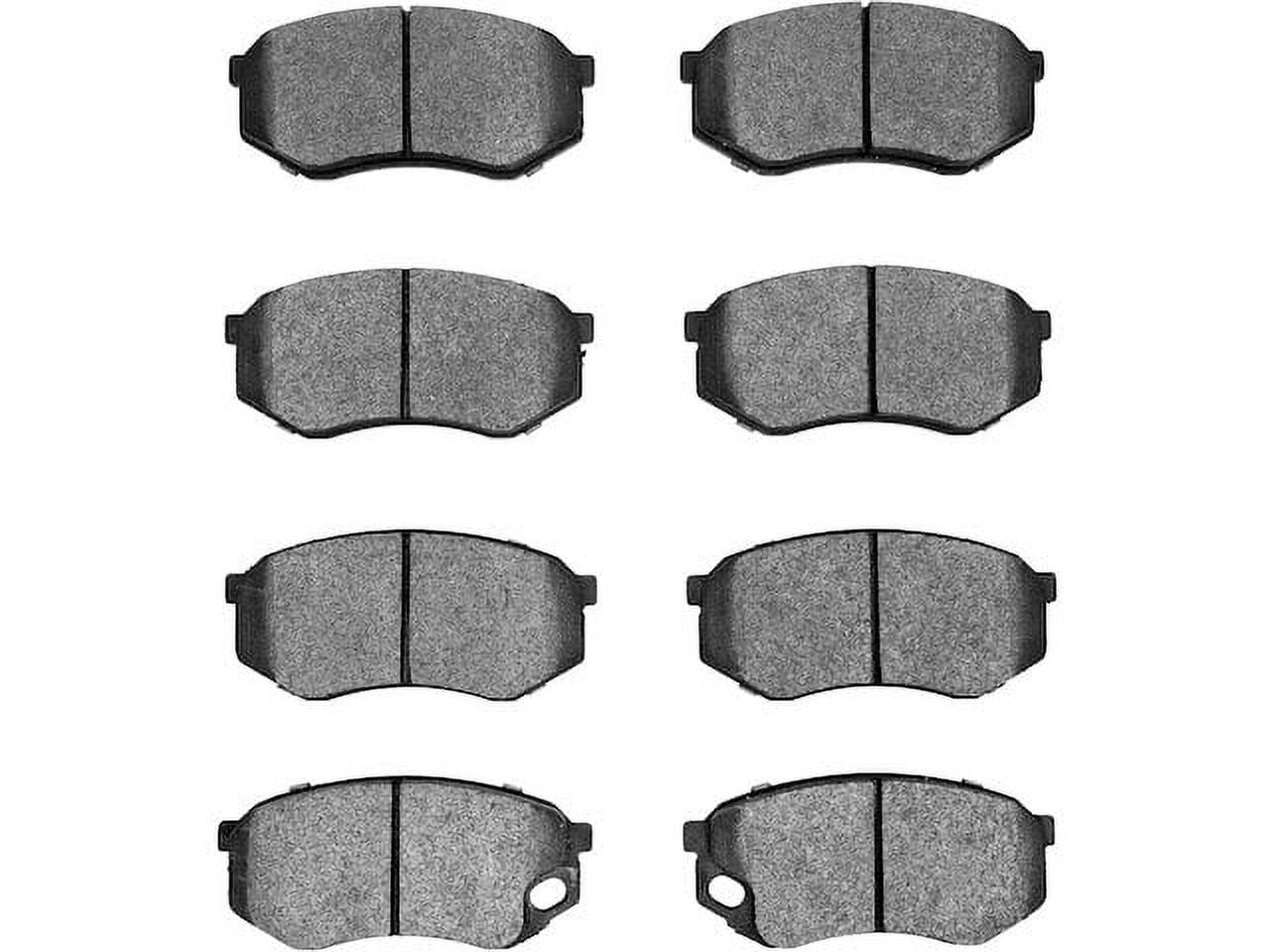 Front Brake Pad Set - Compatible with 1995 - 2004 Mitsubishi Fuso FE ...