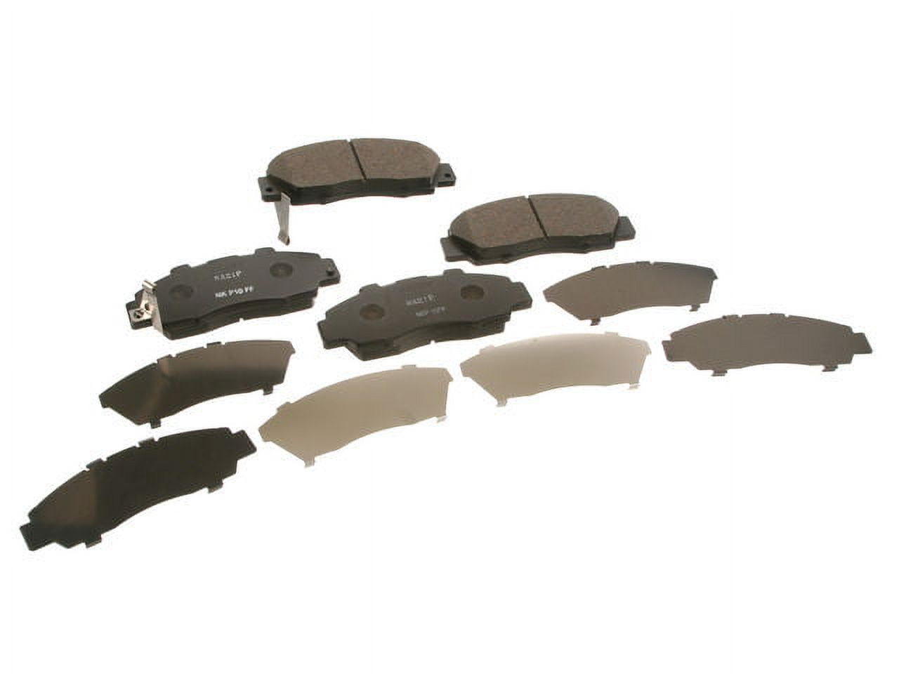 Front Brake Pad Set - Compatible with 1997 - 1998, 2000 - 2001 Acura ...