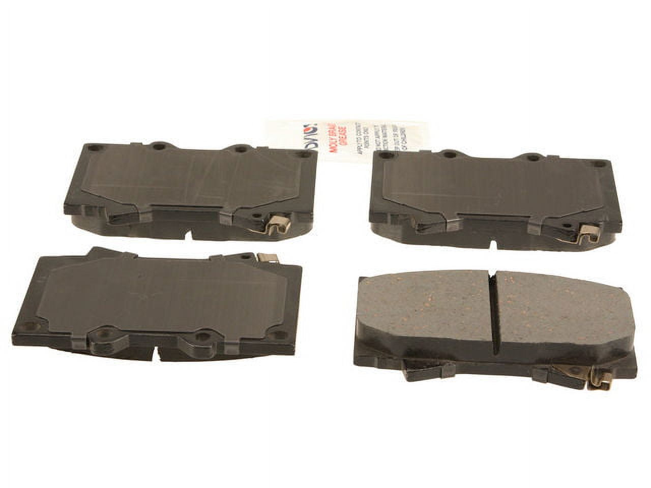 Front Brake Pad Set - Compatible with 1998 - 2007 Toyota Land Cruiser ...